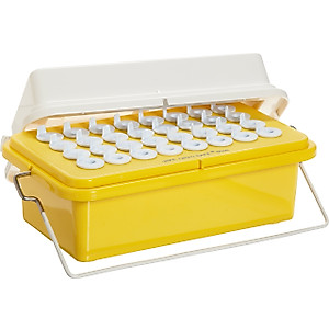 SP Bel-Art Cryo-Safe Maxi Cooler; -15ºC, For 0.5, 1.5, or 2.0ml Tubes, 32 Places, Plastic, 9½ x 6³⁄₁₆ x 5¾ in. (F18846-2020)