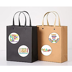 Congratulations Stickers Assortment Congrats Envelopes Seals,Graduation,Encouragement Labels for Men,Women,and Kids,2 Inch 504 Pcs