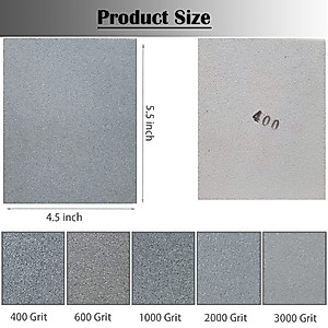 10 PCS 4 1/2 x 5 1/2 in Softback Sanding Sponge - 400 600 1000 2000 3000 Grits, Fine Grit, Fast Cutting, Flexible Soft Foam Hand Sanding Block for Model Drywall Metal Wood Furniture Polishing