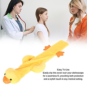 Stethoscope Covers Cute Animal Shape Plush Stethoscope Cover Sleeves Stethoscope Accessories for Nurses Doctors (Duck)
