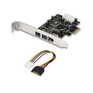 Vantec 2+1 FireWire 800/400 PCIe Combo Host Card (UGT-FW210)