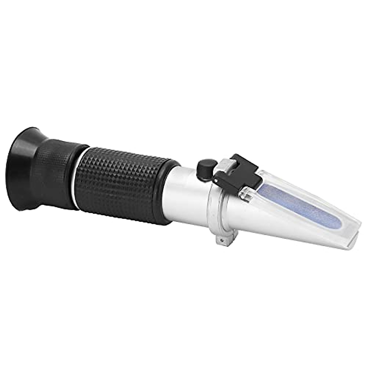 Portable Syrup Refractometer, Handheld High Accuracy Fruit Concentration Tester, Ideal for Measuring Sugar Honey Content 28 62%, Aluminum Alloy Material, Wide Applications