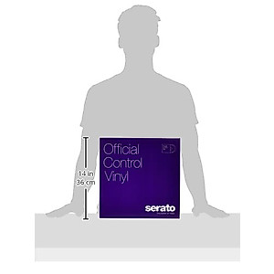 Serato Control Vinyl 12" Pair Purple