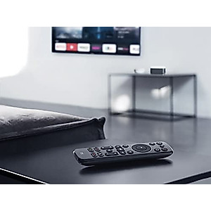 One For All Streamer Remote – Universal Remote Control for up to 3 Devices Infrared Controlled Streamer Boxes TVs and Sound bar – Learning Feature - Backlit Keys - Black – URC7935