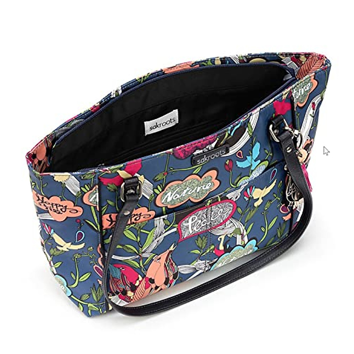 Sakroots Artist Circle Medium Tote River Peace