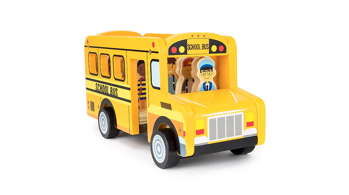 Imagination Generation School Bus Play Set for Kids