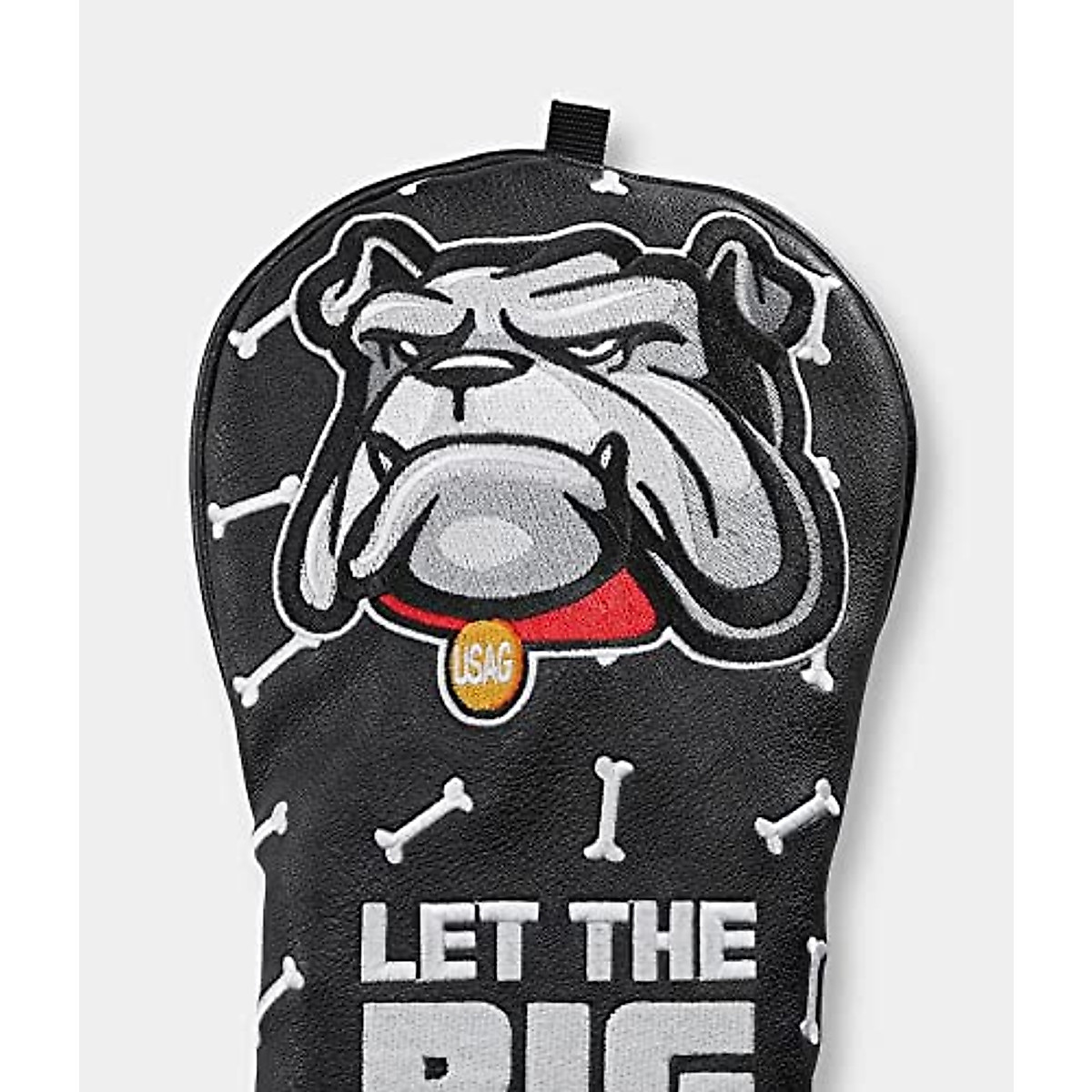 U SUCK AT GOLF Expertly Crafted Synthetic Leather Golf Head Cover - Ideal for Woods and Drivers - Tour Quality Golfing Accessories with Unique Designs - Perfect Christmas or Father’s Day Golfing Gift