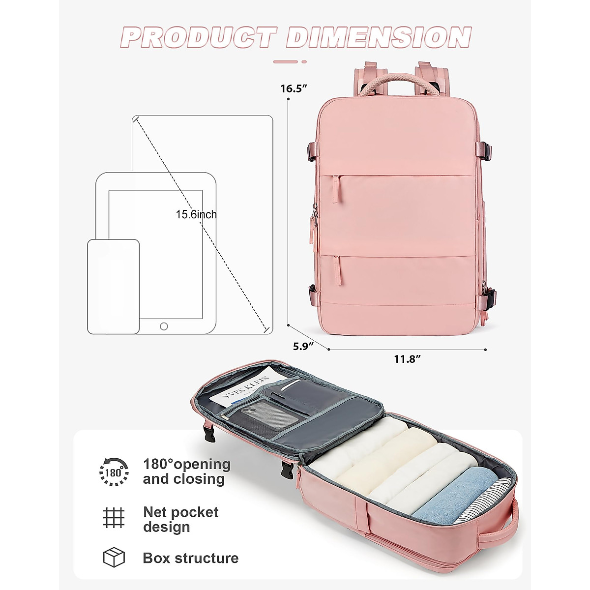 Carry On Backpack For Women Men Airline Approved Personal Item Bag For Airlines Gym Bag For Women Men With Shoe Compartment Backpack For Traveling On Airplane Waterproof Backpack Travel Essentials