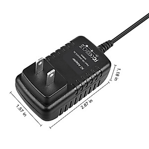 PKPOWER Micro USB Cord AC Adapter Charger Replacement for SEGA Genesis Flashback HDMI Console 1750 Classic Games 2 Wireless Controllers