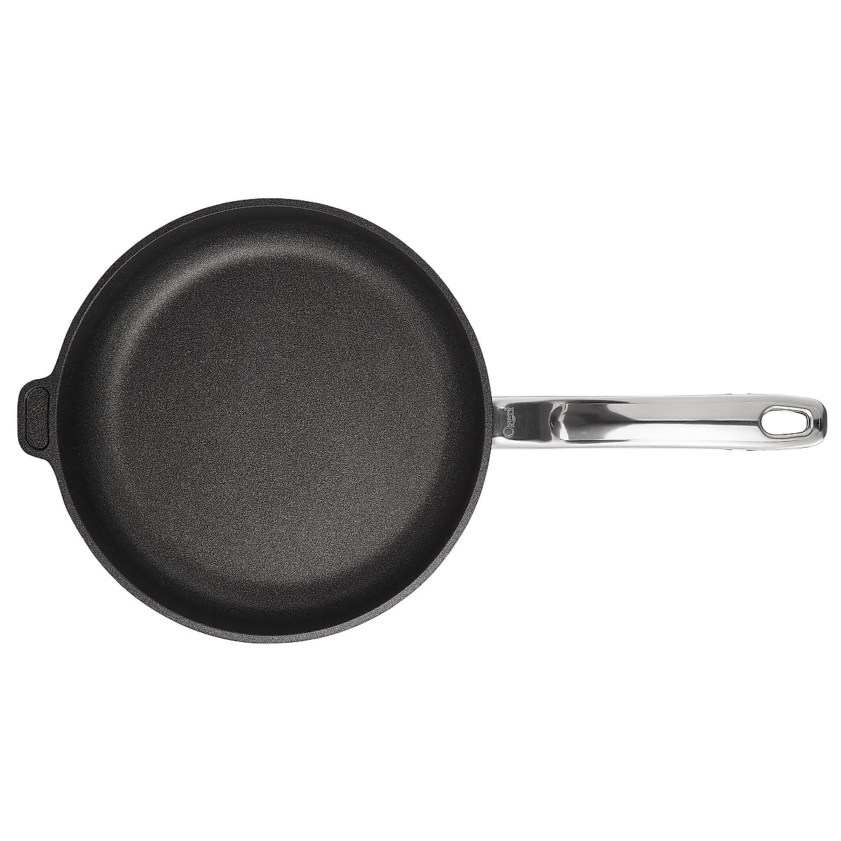 Ozeri 100% Made in Germany and Free of GenX, PFBS, Bisphenols, APEO, PFOS, PFOA, NMP & NEP Professional Series Hand Cast Ceramic Earth Fry Pan, 10-Inch, Black