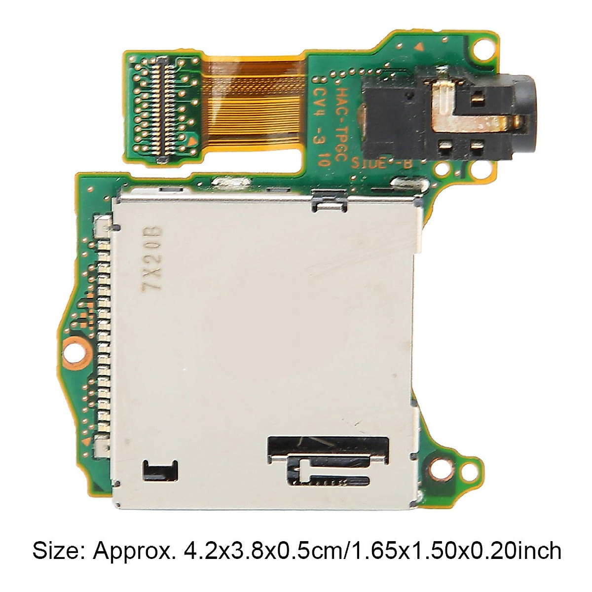 Professional Game host card slot for switch, Game Cartridge Card Slot Host Reader Tray Earphone Hole Port Fit for Switch Console Card Slot Replacement