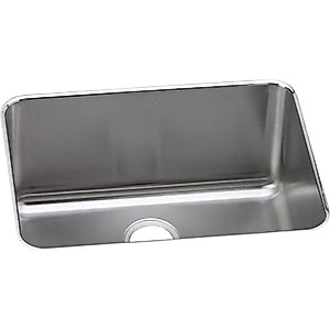 Elkay ELUH231712 Lustertone Classic Single Bowl Undermount Stainless Steel Sink