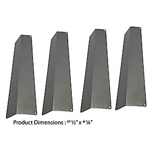 Replacement Heat Shield for BBQ09G05, BBQ09G870, BBQ09G03, BBQ08G04, BBQ13875CTG, BBQ09G03, BBQ08G04, BBQ13P04, BBQ13P05, BBQ13874CP, BBQ13875CP, BBQ13875CTG, BBQ04103010 (4-Pack) Gas Models