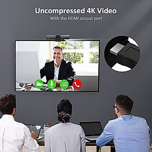 NexiGo Iris Kits, 4K AI Webcam with 1/1.8" Sony_Sensor, Onboard Flash Memory, HDR, PiP, DSLR-Style Control, Flexible Camera Tripod Stand, Auto Framing/Tracking, for Zoom/Teams/OBS and More