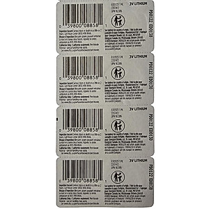 [ Pack of 4 ] Energizer Cr2025 3v Lithium Coin Cell Battery Dl2025 Ecr2025 CR 2025