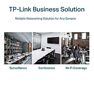 TP-Link 24 Port 10/100Mbps Fast Ethernet PoE Switch 24 PoE+ Ports @250W, w/ 2 Uplink Gigabit Ports + 2 Combo SFP Slots Extend Mode Priority Mode (TL-SL1226P),Black