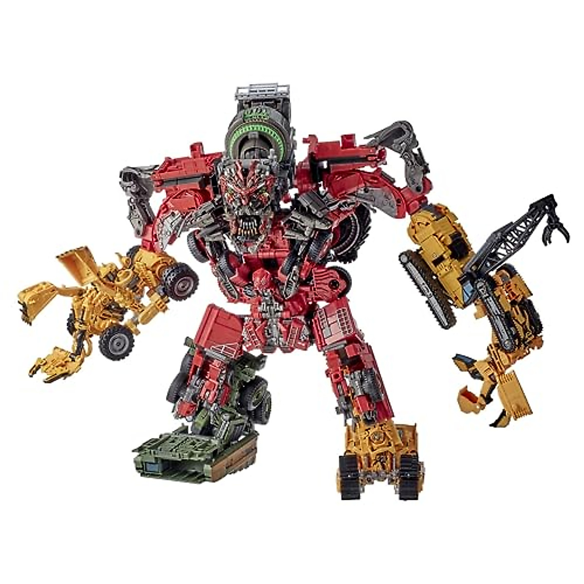 XAGVHIM Transformer Toy, Studio Series 69 Revenge of The Fallen Devastator Constructicon KO Action Figures 8-Pack - Birthday Gifts Toy - 16"(Color : 8 Pack)