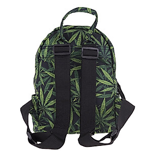420 Leaf Backpack Bookbag Casual Daypack Shoulder Bag Rucksack