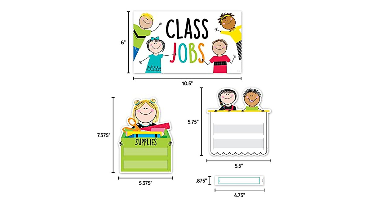 Class Jobs Bulletin Board Set for Classroom Management | Creative ...