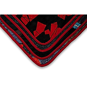 JUST FUNKY Fire Force Anime Series Fleece Throw Blanket | Fire Force Manga Throw Blankets | Fire Force Character Favorites Anime Blanket | Measures 60 x 45 Inches