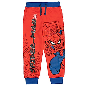 Marvel Spider-Man Venom Miles Morales Toddler Boys Fleece 3 Pack Pants / 5T