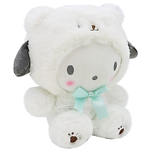 COAQAC Kawaii Cartoon White Bear Cross-Dressing Series Plush,Soft Plush Doll Cute Soft Toys, Plush Pillow Stuffed Animals Toy Birthday Gifts for Girls Kids Animals Toy Birthday Gifts for Girls Kids