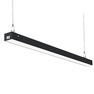 DAKASON 4FT Linkable LED Linear Light, 40W Shop Light for Garage Ceiling, Commercial Linear Lighting Fixture for Office, 4’ LED Tube Light for Warehouse, 3CCT, Dimmable 1Pack