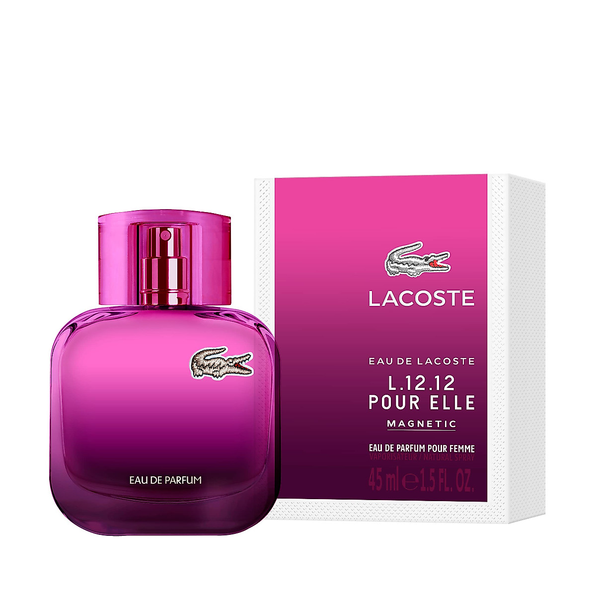 Lacoste L.12.12 Pour Elle Sparkling Women's Eau de Toilette, 1.0 Fl. Oz.