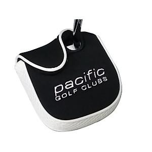 LEFT HANDED PUTTER HEADCOVER John 3:16 Pacific Golf Clubs Golf Putter Headcover (LH) Standard Mallet Size Bible Verse Putters