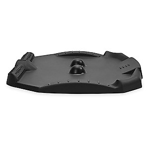 Gaiam Standing Mat for Office Desks - Ergonomic Anti Fatigue Balance Board Cushion with Beveled Edges & Foot Massage Ball Knobs (27" L x 22" W)