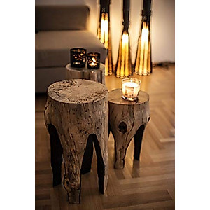 Reclaimed Wood Coffee Tables, Tree Stump Tables, Wooden Furniture, Small Rustic Living Room Tables, Farmhouse Decor