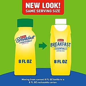 Carnation Breakfast Essentials High Protein with Fiber Ready-to-Drink, 8 FL OZ Carton, Rich Milk Chocolate 8 Fl Oz (Pack of 24) (Packaging May Vary)