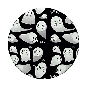 Cute Kawaii Ghost Halloween Aesthetic Spooky Boo Gothic Cool PopSockets Standard PopGrip