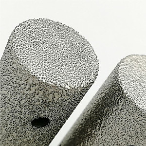 Diamond Beveling Chamfer Bit 3/16" to 1-1/2" and 20mm (3/4") 25mm 1 Inch Diamond Flat end and Ball end Finger Milling Bit for Granite Marble Porcelain Stone Holes Trimming Countersink Drill Enlarge