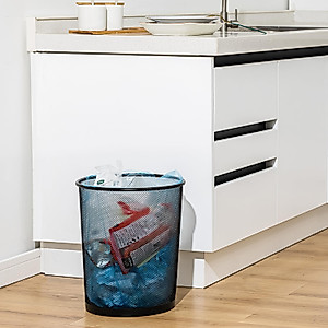 Amazon Basics Mesh Waste Basket, 2-Pack