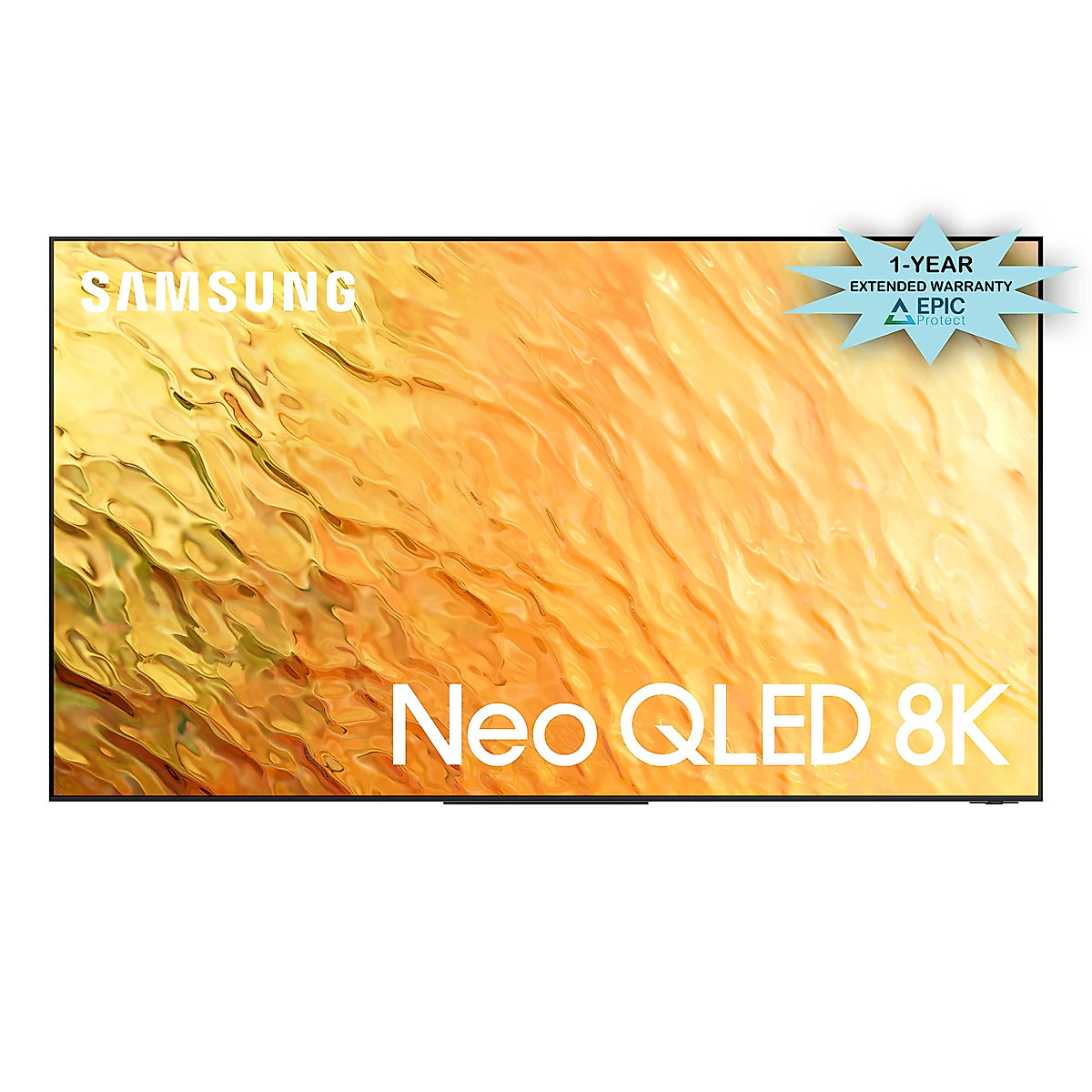 SAMSUNG QN85QN800BFXZA 85 Inch 8K QLED Quantum Mini LED HDR Smart TV with an Additional 2 Year Coverage (2022) (Used)