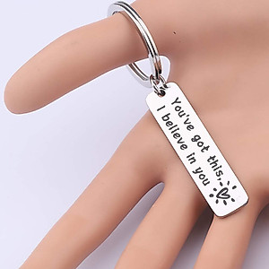 BNQL I Believe in You Keychain You Have Got This Keychain Inspirational Sobriety Gift (keychain s)