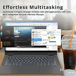 Lenovo IdeaPad Flex 5 15.6" FHD Touchscreen Laptop, Intel Core i5 1135G7, 8GB RAM, 512GB SSD, Intel Iris Xe, Backlit Keyboard, Fingerprint Reader, Wi-Fi AX, Gray, Win 11, 32GB USB Card (Renewed)