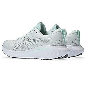 ASICS Women's Gel-Excite 10 Running Shoes, 8, White/Pure Silver