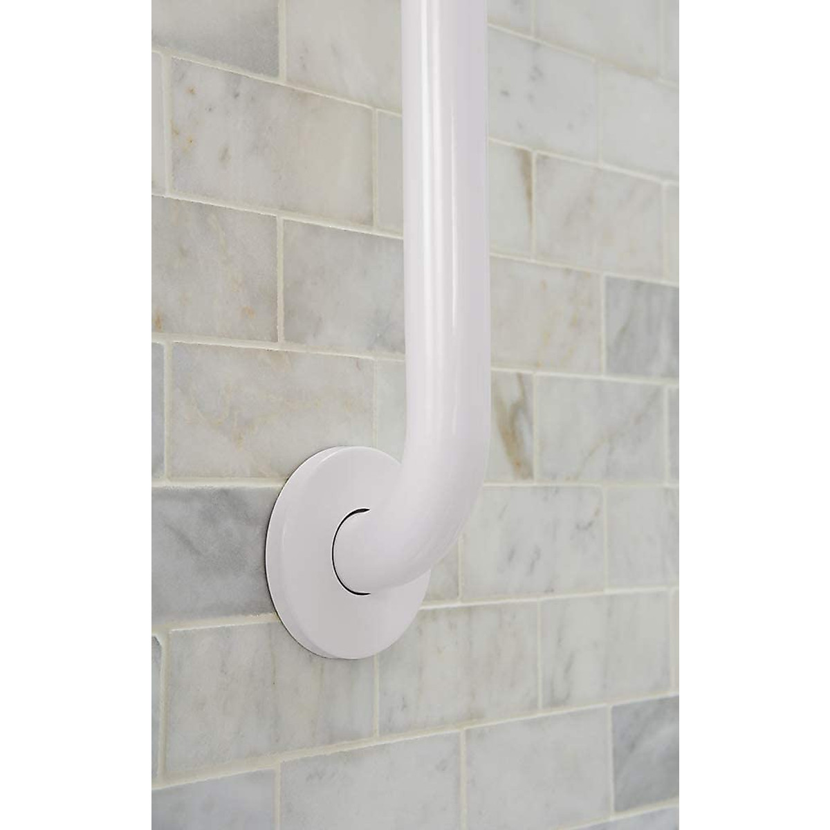 Glacier Bay 24 in X 1 1/2 in Concealed grab Bar...White