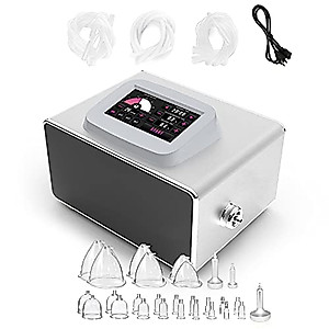 Unsvorns Vacuum Therapy Machine, BBL Machine, Upgrade Version Touch Screen Vacuum Cupping Massager with 24 Vacuum Cups and 3 Pumps