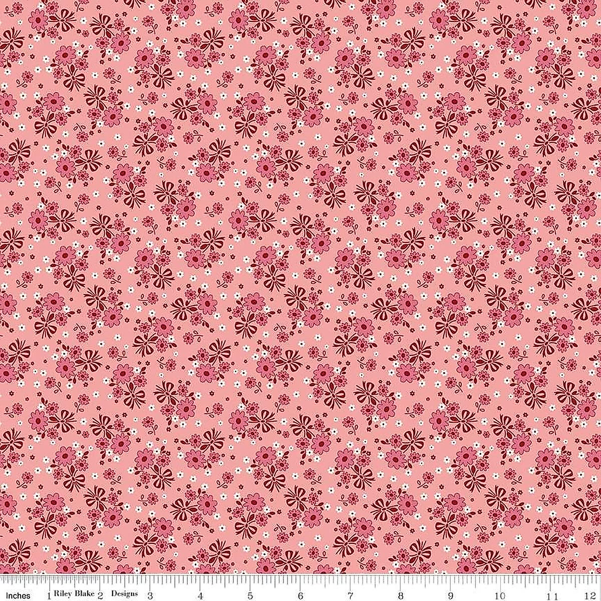 Calico Fat Quarter Bundle (37 Pieces) by Lori Holt for Riley Blake 18 x 21 inches (45.72 cm x 53.34 cm) Fabric cuts DIY Quilt Fabric