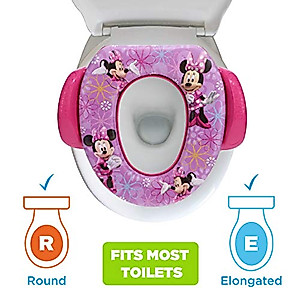 Ginsey Disney Minnie Mouse 4 Piece Premium Potty Training Starter Set