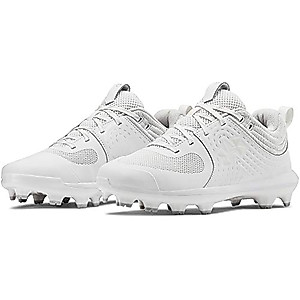 Under Armour Women's UA Glyde TPU Softball Cleats 12 White