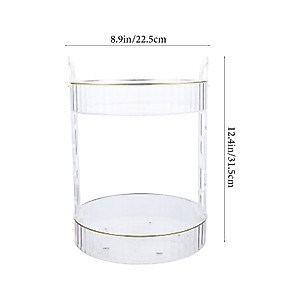 Kichvoe storage shelves make up Phnom Penh necklace holder spices organizer dresser bracelet hair products skincare organizers dressing table turntable jewelry lotion