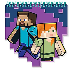 Innovative Designs Minecraft Kids Coloring Art Set with Stickers and Stampers