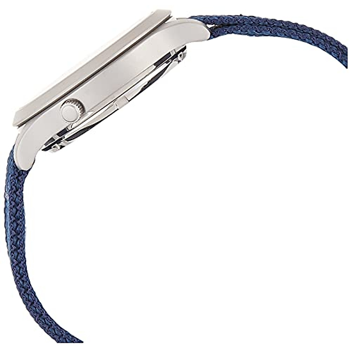 Men's SNK807 SEIKO 5 Automatic Stainless Steel Watch with Blue Canvas Band
