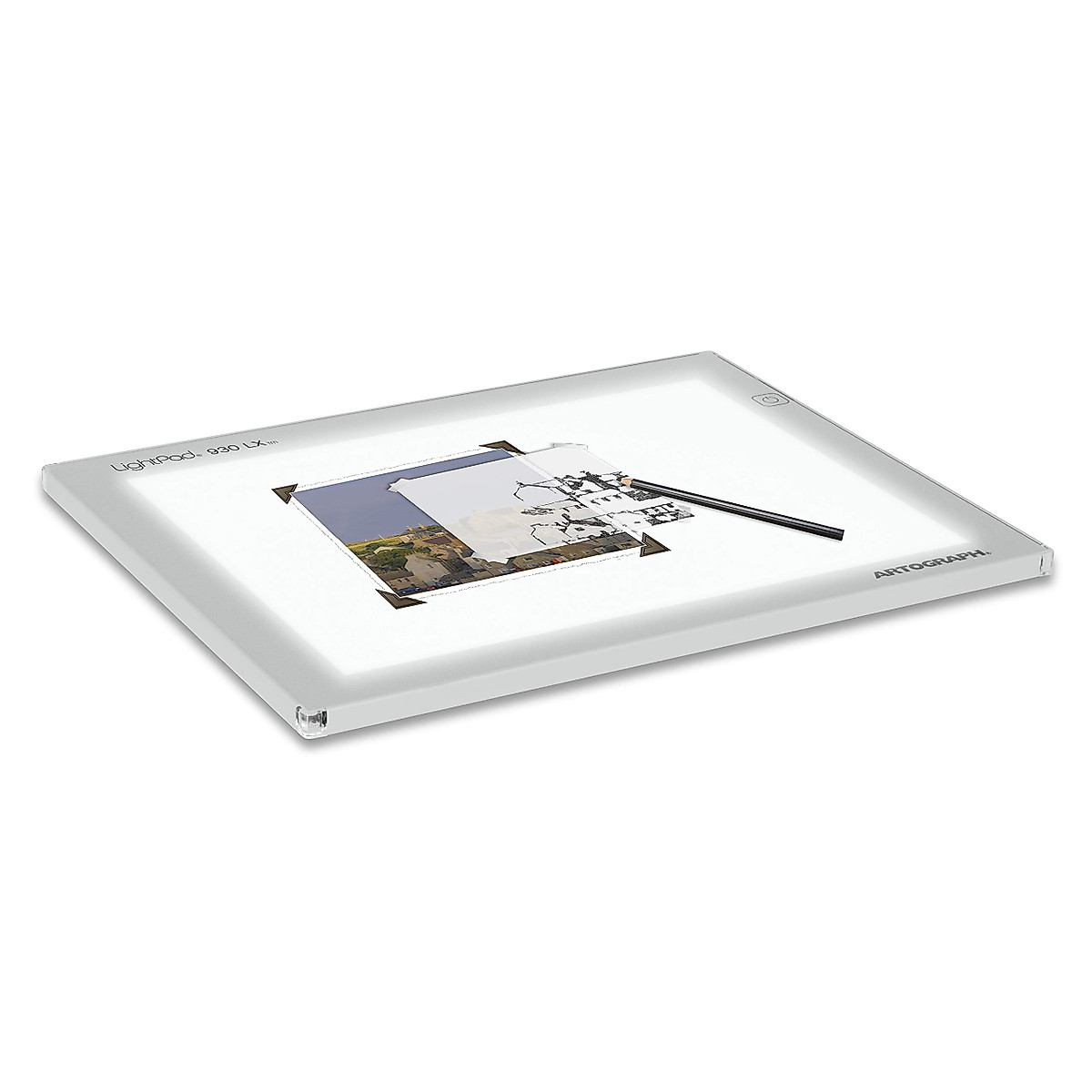 Artograph Thin LED Light Box, 12" x 9" Dimmable Drawing & Tracing Pad, LightPad 930 LX