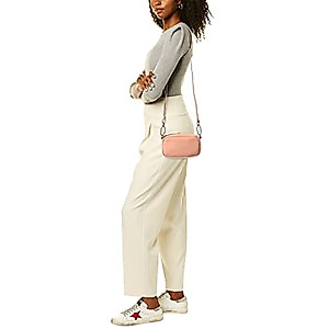 Madewell The Leather Carabiner Mini Crossbody Bag Muted Shell One Size