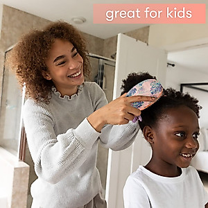 Framar Flowers Wet Detangler Brush – Brushes for Hair, Wet Dry Brush, Hair Detangler Brushes, Hairbrush for Women, Curly Hair Brush Detangler, Tangle Brush, Kids Brushes for Hair, Kids Hair Brush